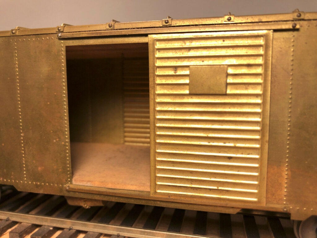 All-Nation Brass 40 foot 50 Ton Steel Box Car Kit O Scale 2 Rail PN ...