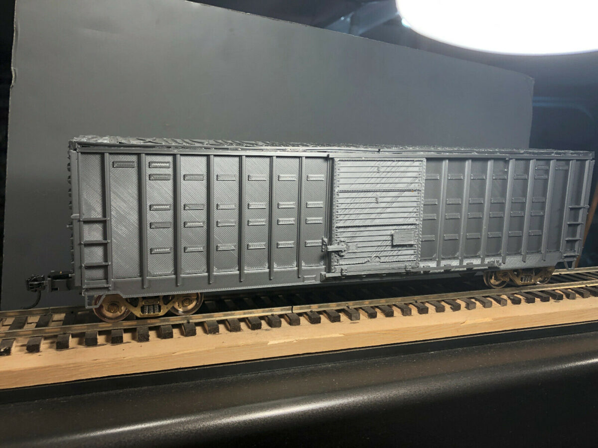 All-Nation Line - Waffle Side Box Car COMPREHENSIVE Kit - O Scale 2 ...