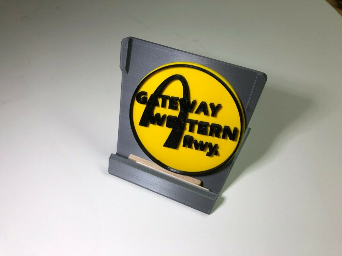 Gateway Western Railway Sign PN#H13 - All Nation Line