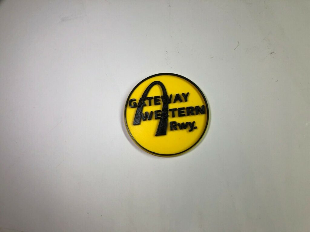 Gateway Western Railway Sign PN#H13 - All Nation Line