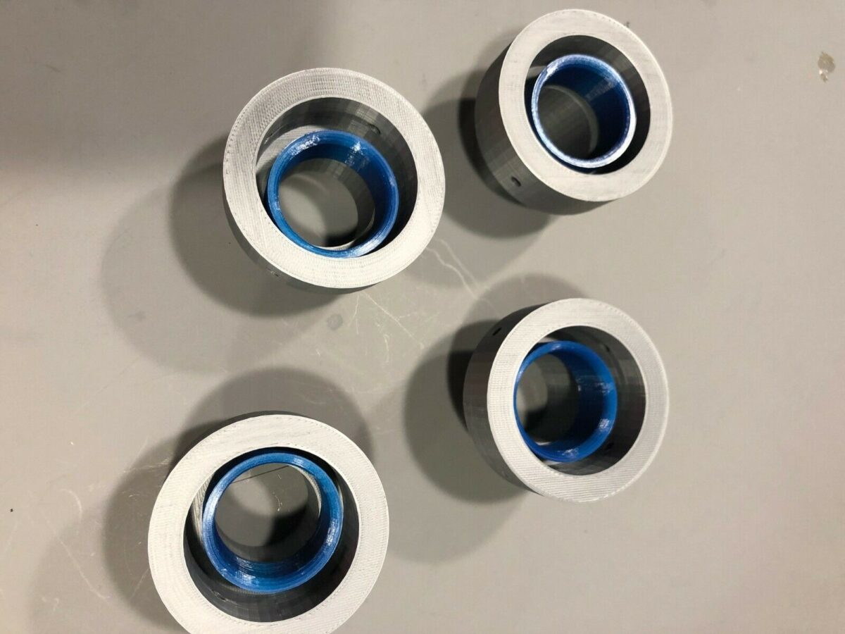 Model Railroad Module Table Section Telescoping Reducer Leg Connections ...