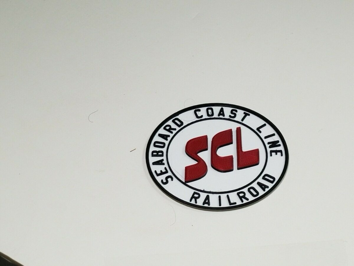 Seaboard Coast Line Railroad Sign PN#H35 - All Nation Line