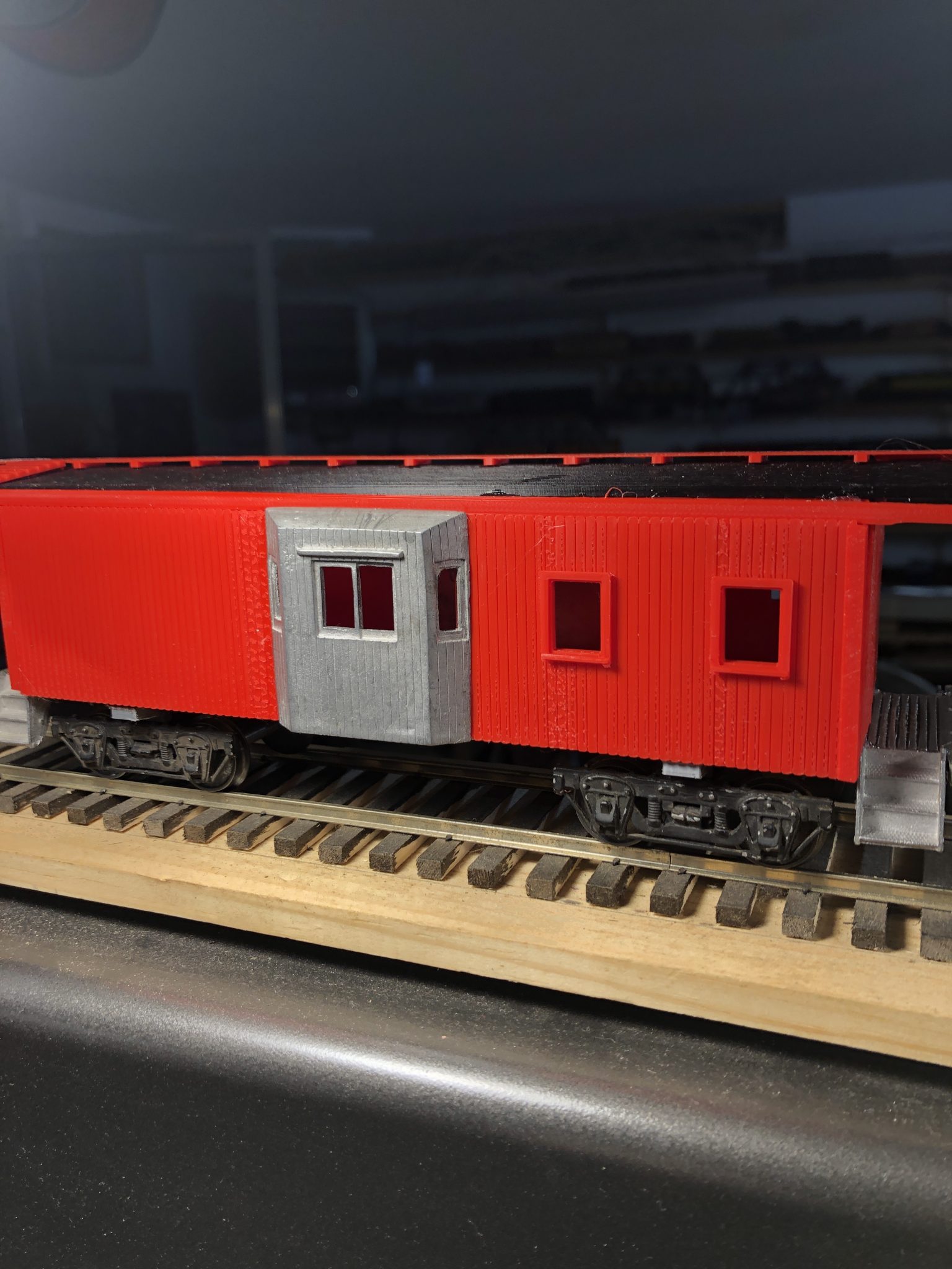 All Nation Line Bay Window Wood Caboose Base Kit for Beginners PN#3630 ...