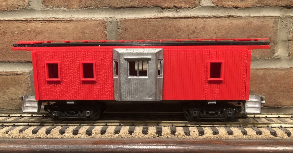 All Nation Line Bay Window Wood Caboose Base Kit for Beginners PN#3630 ...