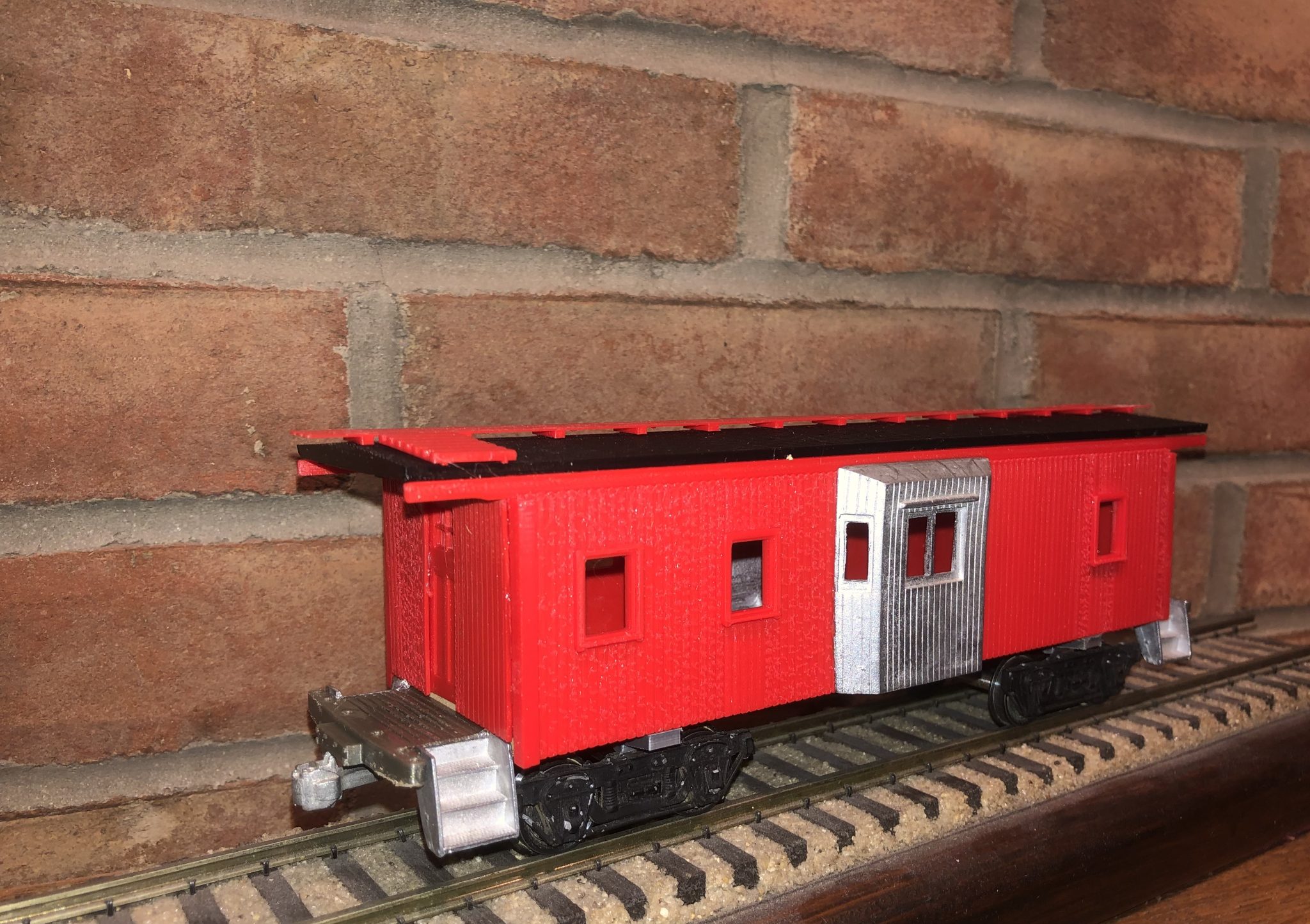 All Nation Line Bay Window Wood Caboose Base Kit for Beginners PN#3630 ...