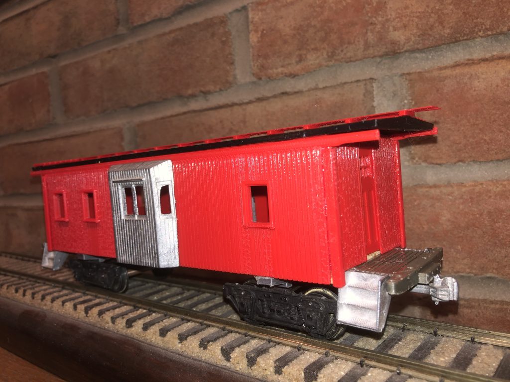 All Nation Line Bay Window Wood Caboose Base Kit for Beginners PN#3630 ...