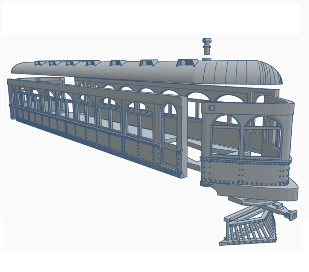 O Scale Metal-Sided Windsplitter Interurban Beginners Kit of O Scale ...