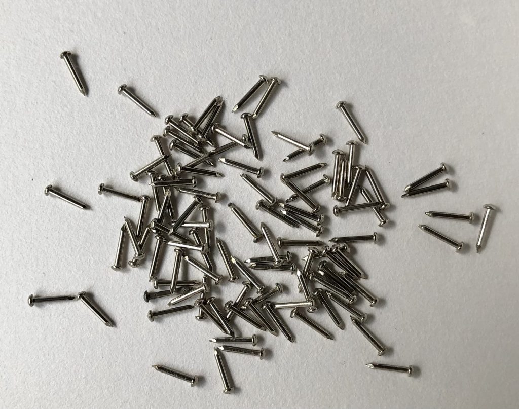 Escutcheon Pins 20 Gauge x 1/4" (100 per bag) PN#C2018A - All Nation Line