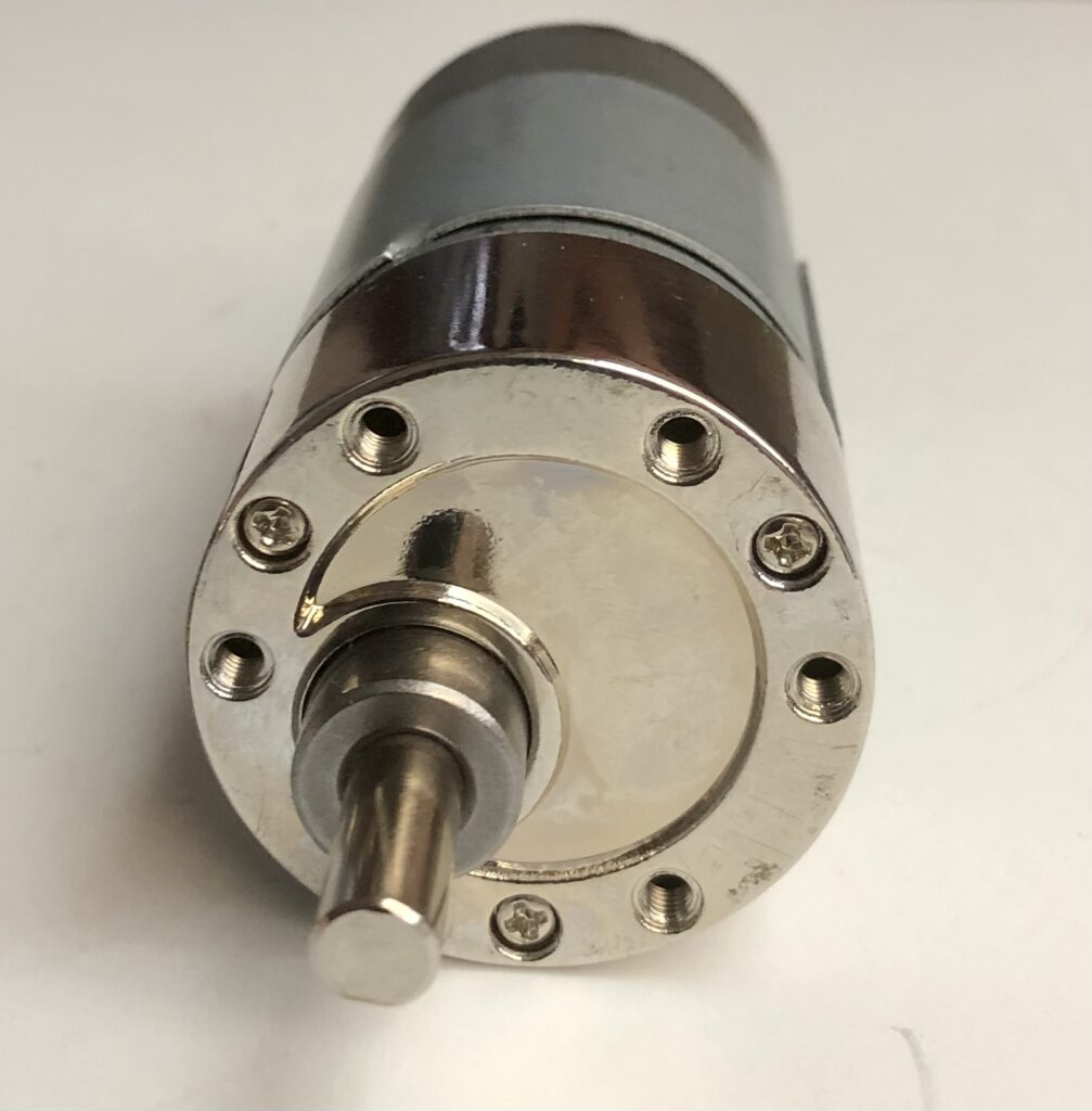 12 - 24 VDC Large Torque Speed Reduction Gear Motor with Metal Gearbox ...