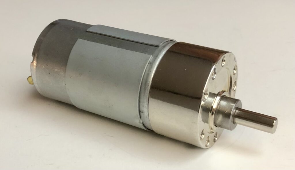 12 - 24 VDC Large Torque Speed Reduction Gear Motor with Metal Gearbox ...