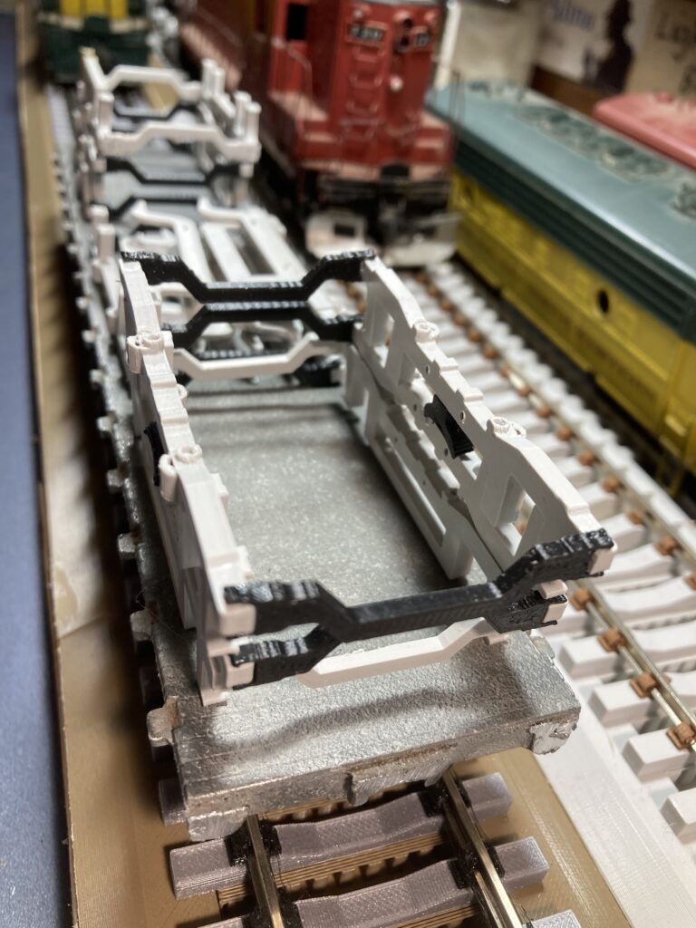 All Nation Scale Model Railways 45' Flat Car Kit with Wheels & Flatbed ...
