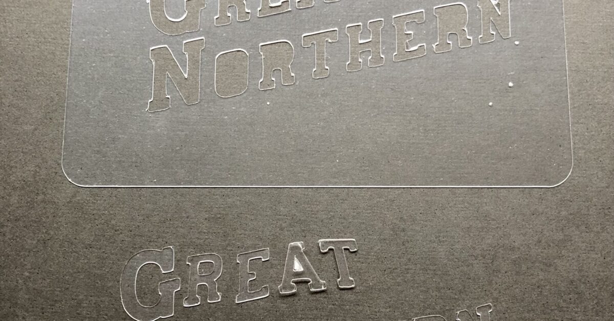 All Nation Great Northern Stencil & Letters (Acetate) PN#291AN - All ...