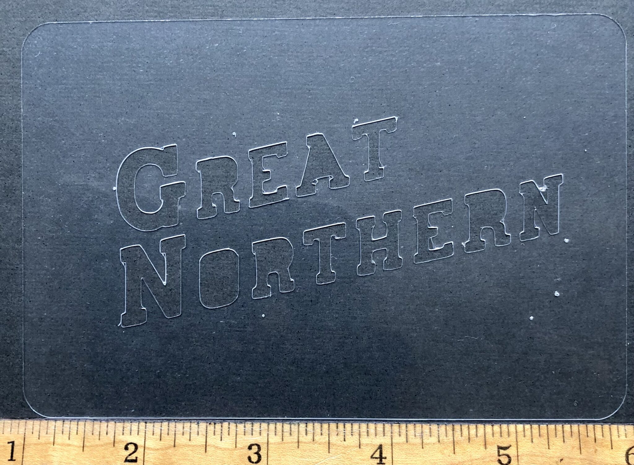 All Nation Great Northern Stencil & Letters (Acetate) PN#291AN - All ...