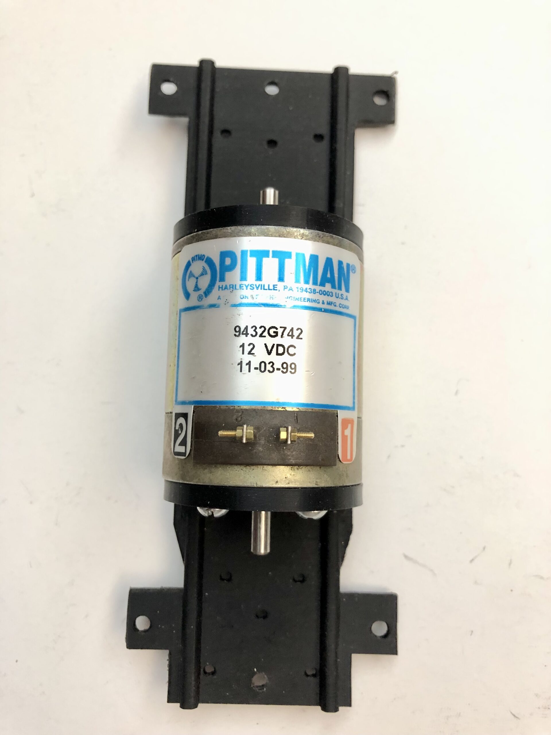 All Nation NW2 Switcher Motor Mount & Motor, 12 VDC, 45mm Length, 40mm ...