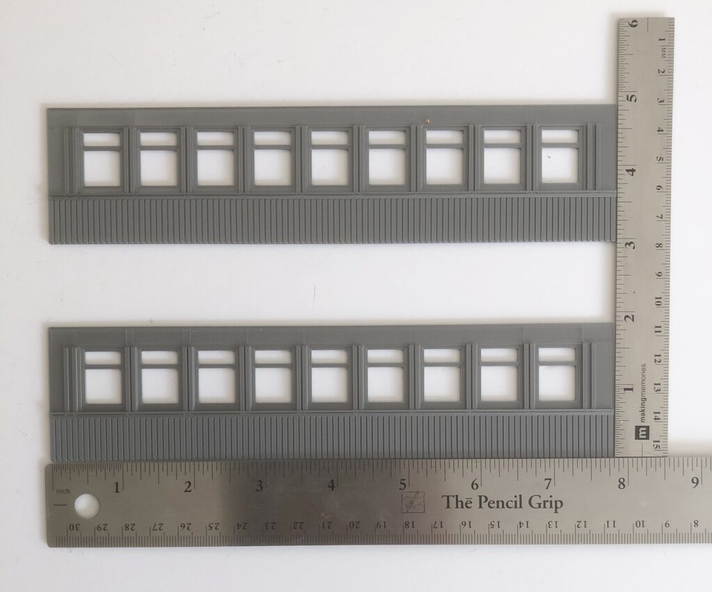 All Nation Sierra Railroad Coach Sides (1 Pair) 3D Printed ABS PN#319AN ...