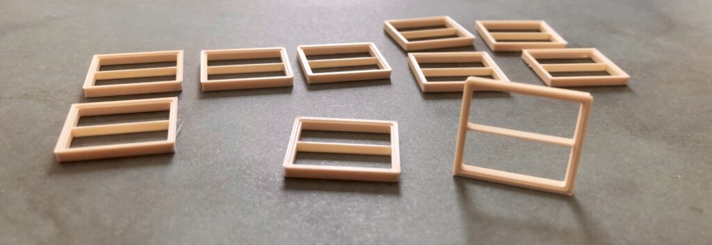 All Nation Line Atlantic Coast Line Car Window Frames (Door middle car ...