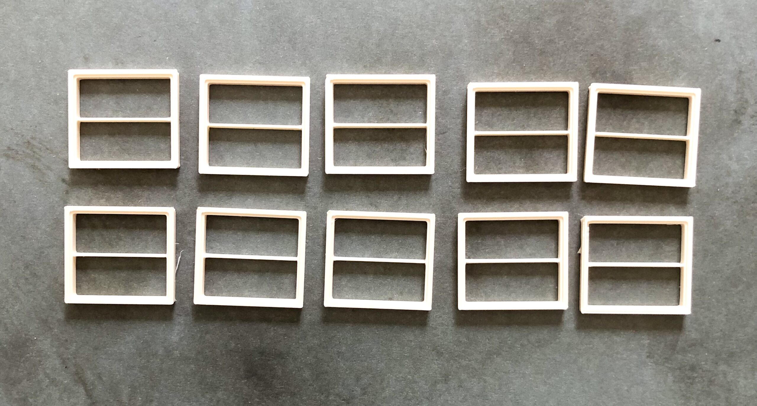 All Nation Line Atlantic Coast Line Car Window Frames (Door middle car ...