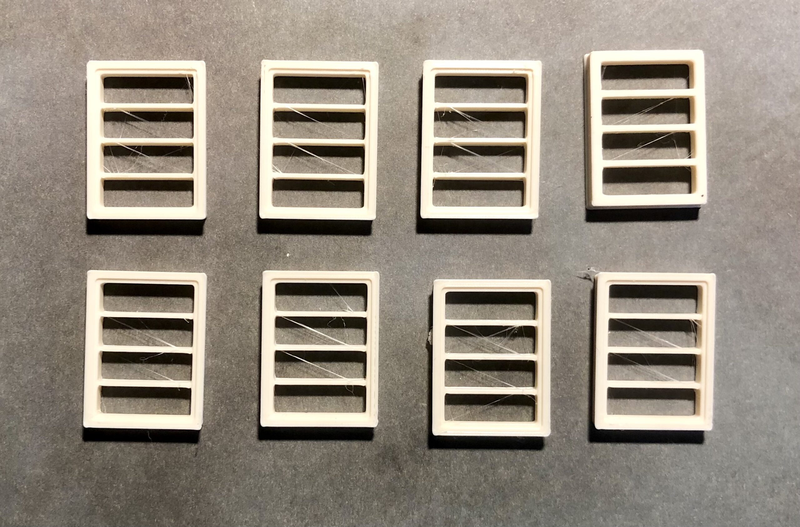 All Nation Line Atlantic Coast Line Car Window Frames (Sides) 8/pack PN ...