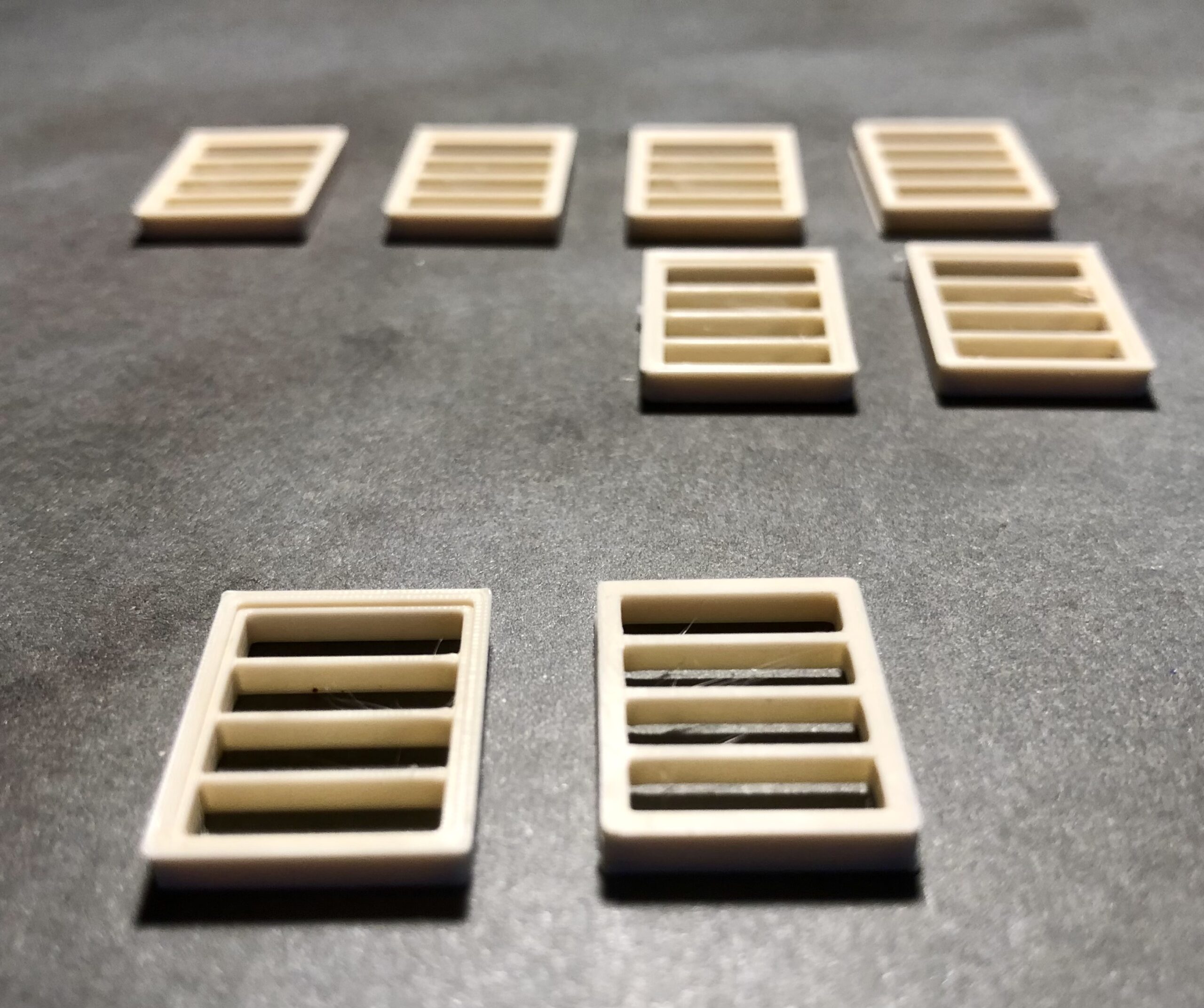 All Nation Line Atlantic Coast Line Car Window Frames (Sides) 8/pack PN ...