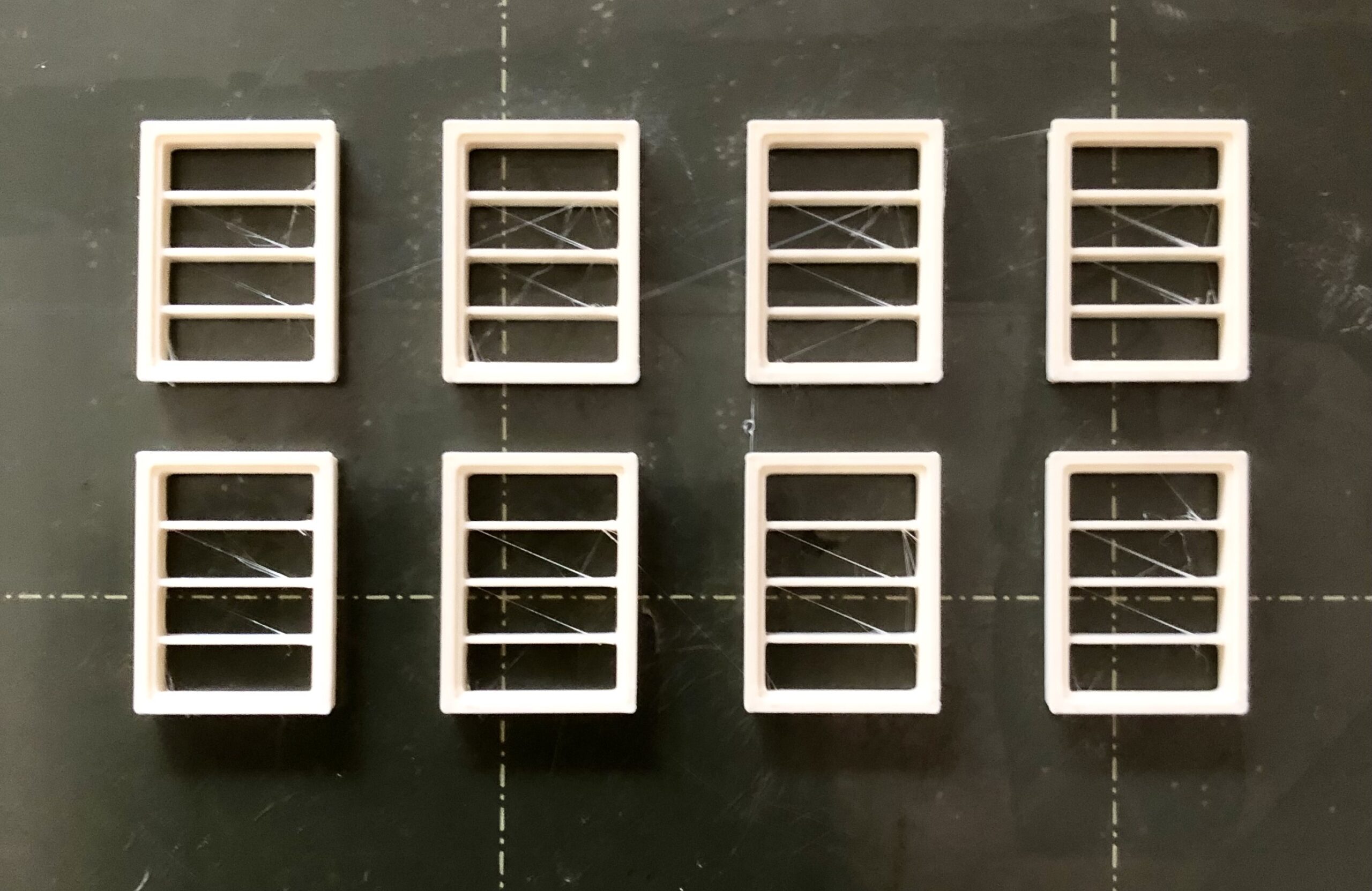 All Nation Line Atlantic Coast Line Car Window Frames (Sides) 8/pack PN ...