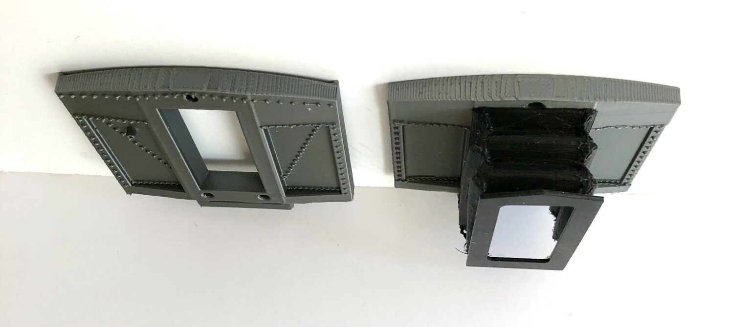 All Nation O Scale Passenger Car Diaphragm Kit 3D Printed Bellows (2 ...