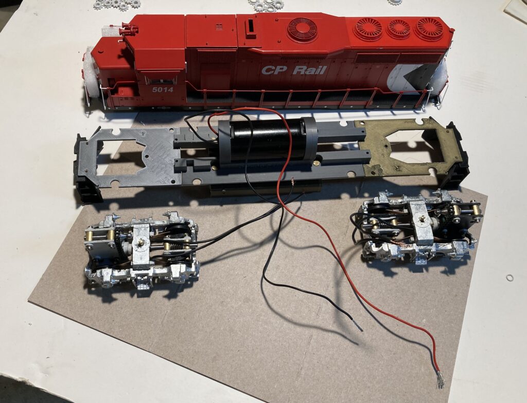 3 Rail to 2 Rail Conversion Lionel GP-35 All Nation Duel Transmission ...