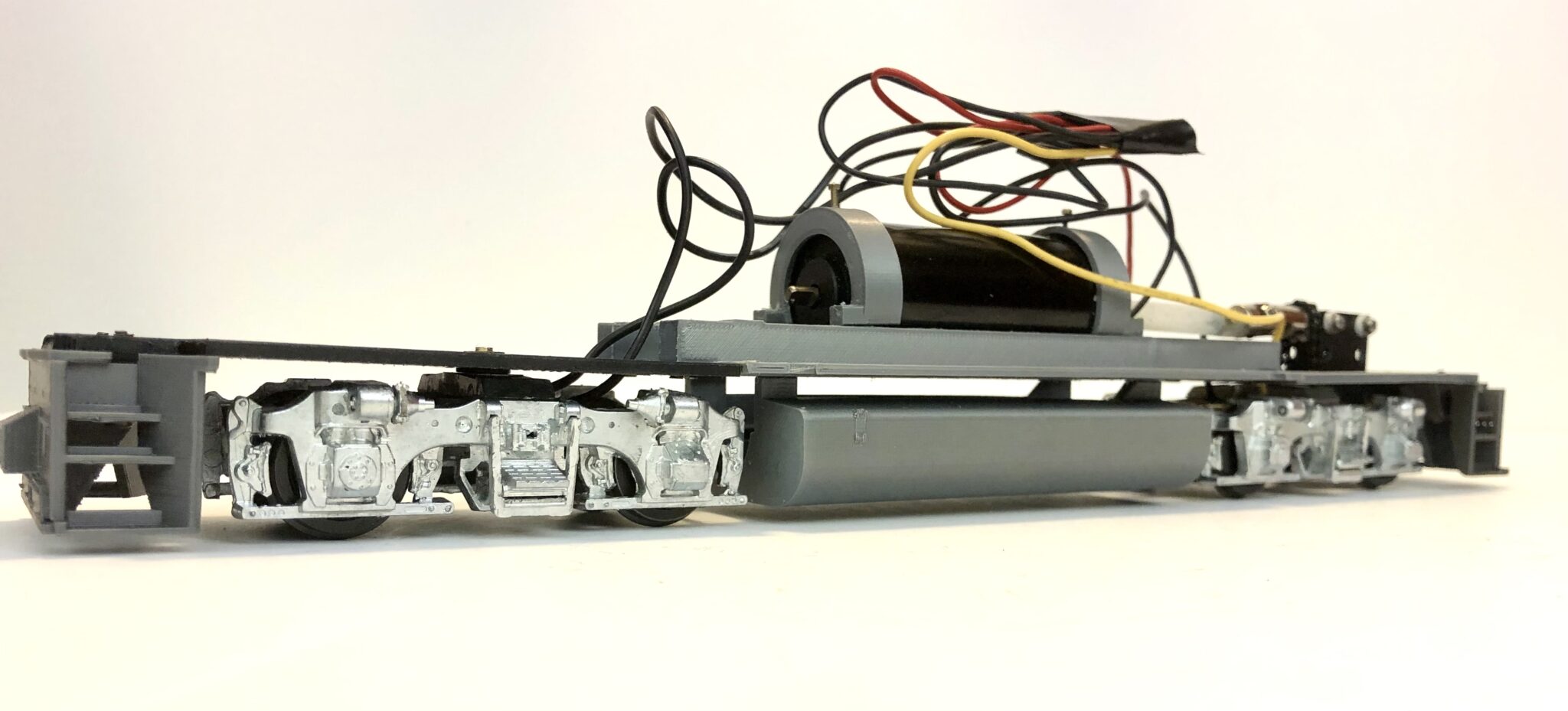 3 Rail to 2 Rail Conversion MTH GP40-2 All Nation Single Drive ...