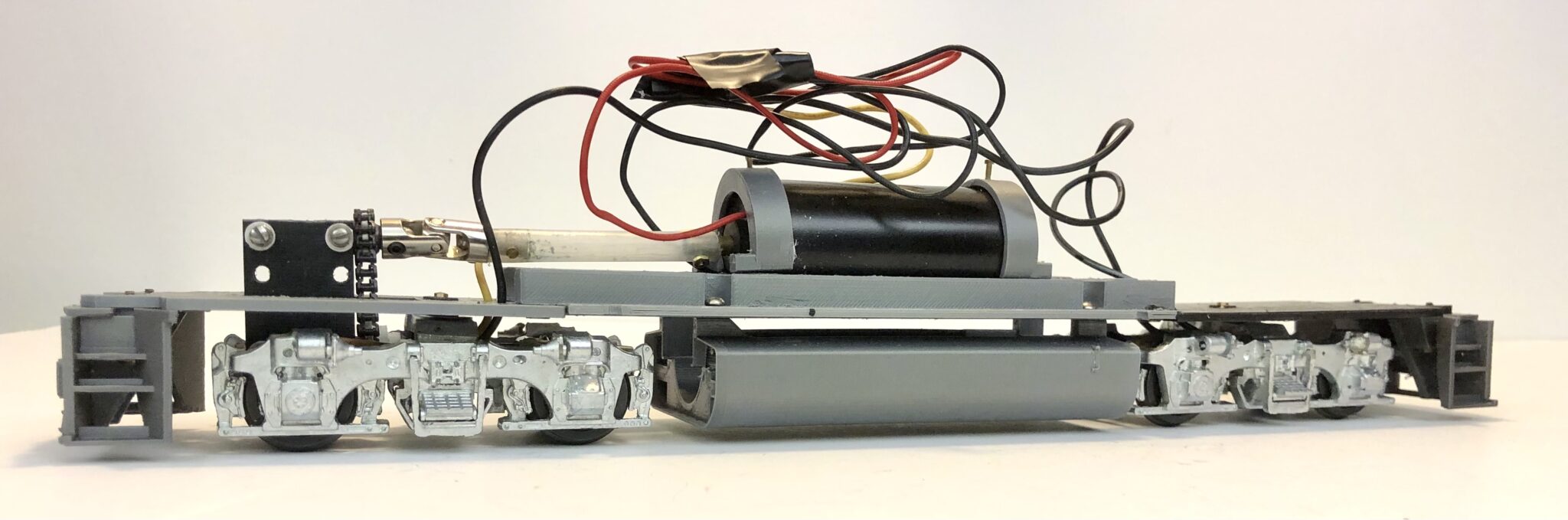 3 Rail to 2 Rail Conversion MTH GP40-2 All Nation Single Drive ...