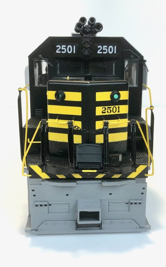3 Rail to 2 Rail Conversion MTH GP35 All Nation Single Drive Helical Gear Tower Transmission ...