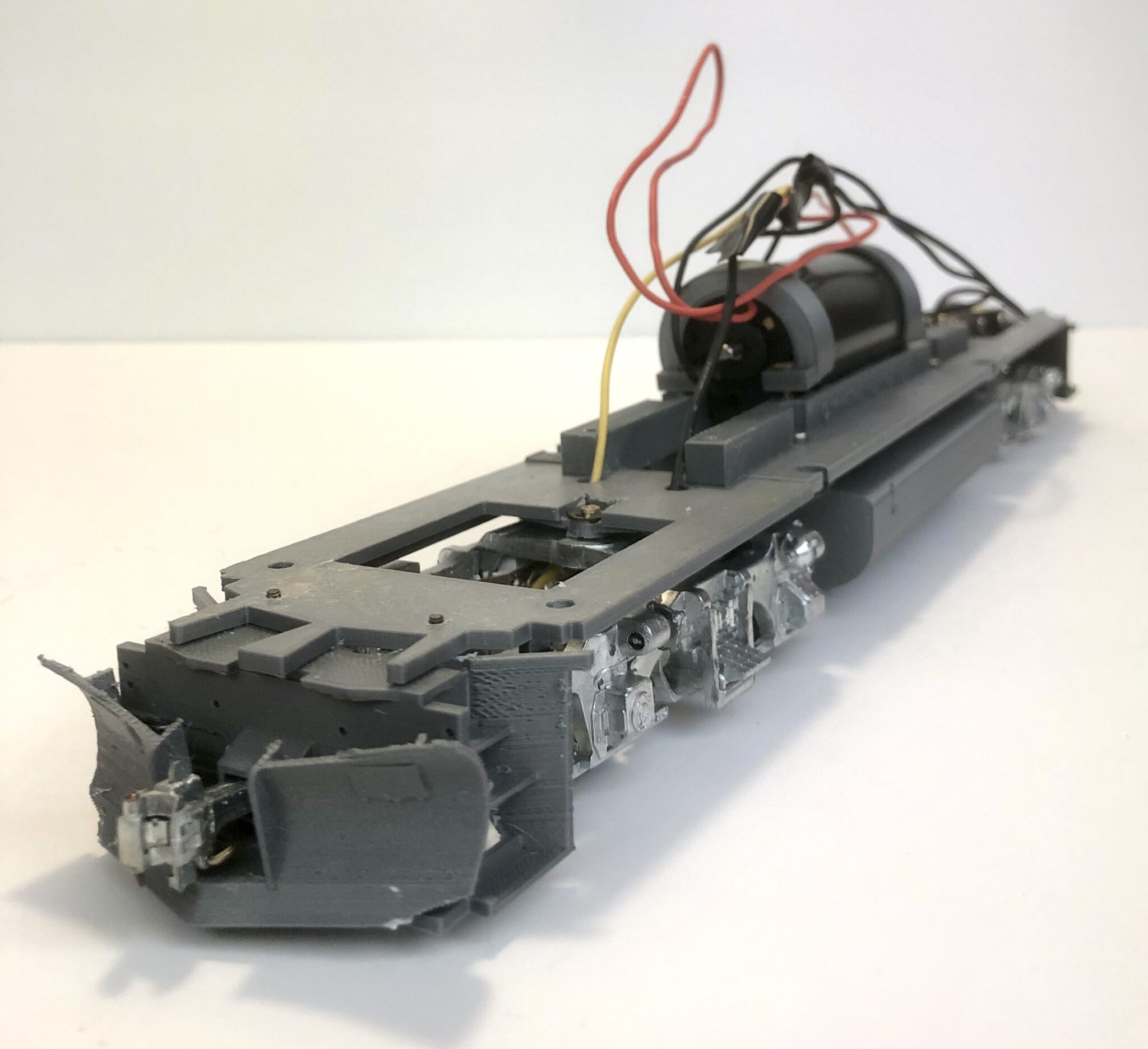 3 Rail to 2 Rail Conversion MTH GP60M All Nation Single Drive Helical ...