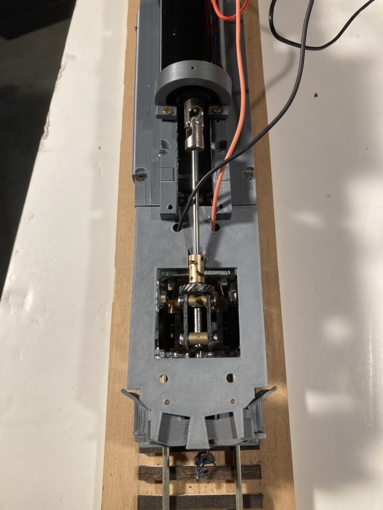 3 Rail to 2 Rail Conversion MTH GP60M All Nation Single Drive Helical ...