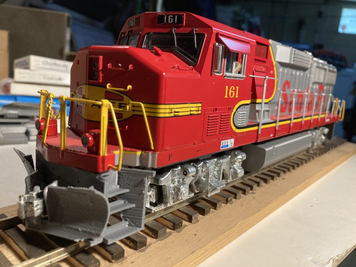 3 Rail to 2 Rail Conversion MTH GP60M All Nation Single Drive Helical ...