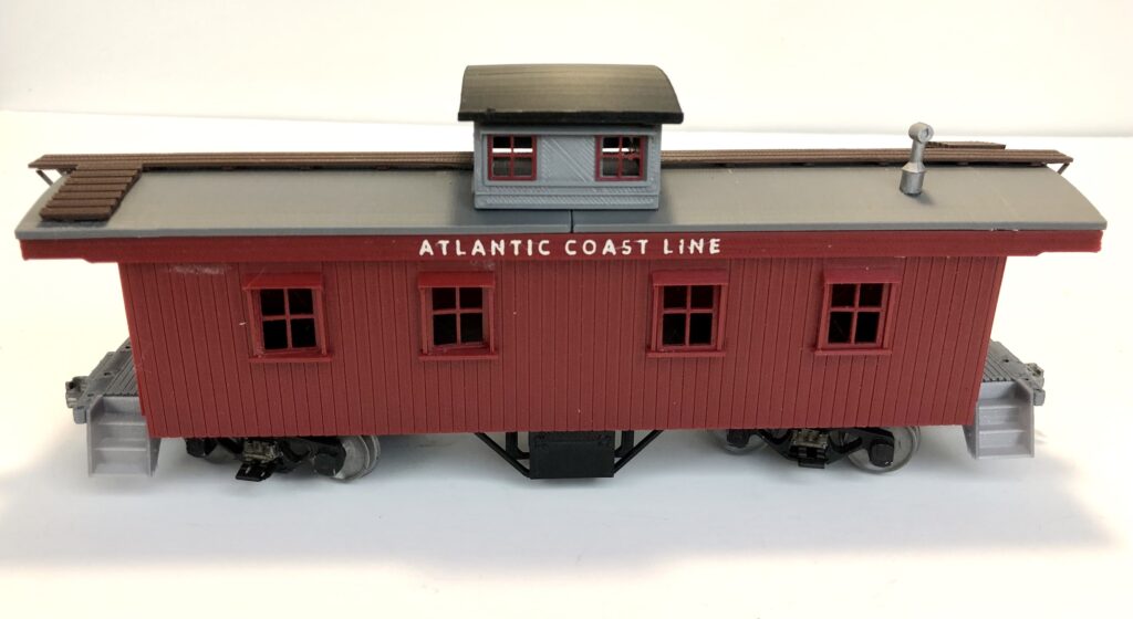 All Nation Atlantic Coast Line Class M3 Caboose KIT - Basic Beginner or ...
