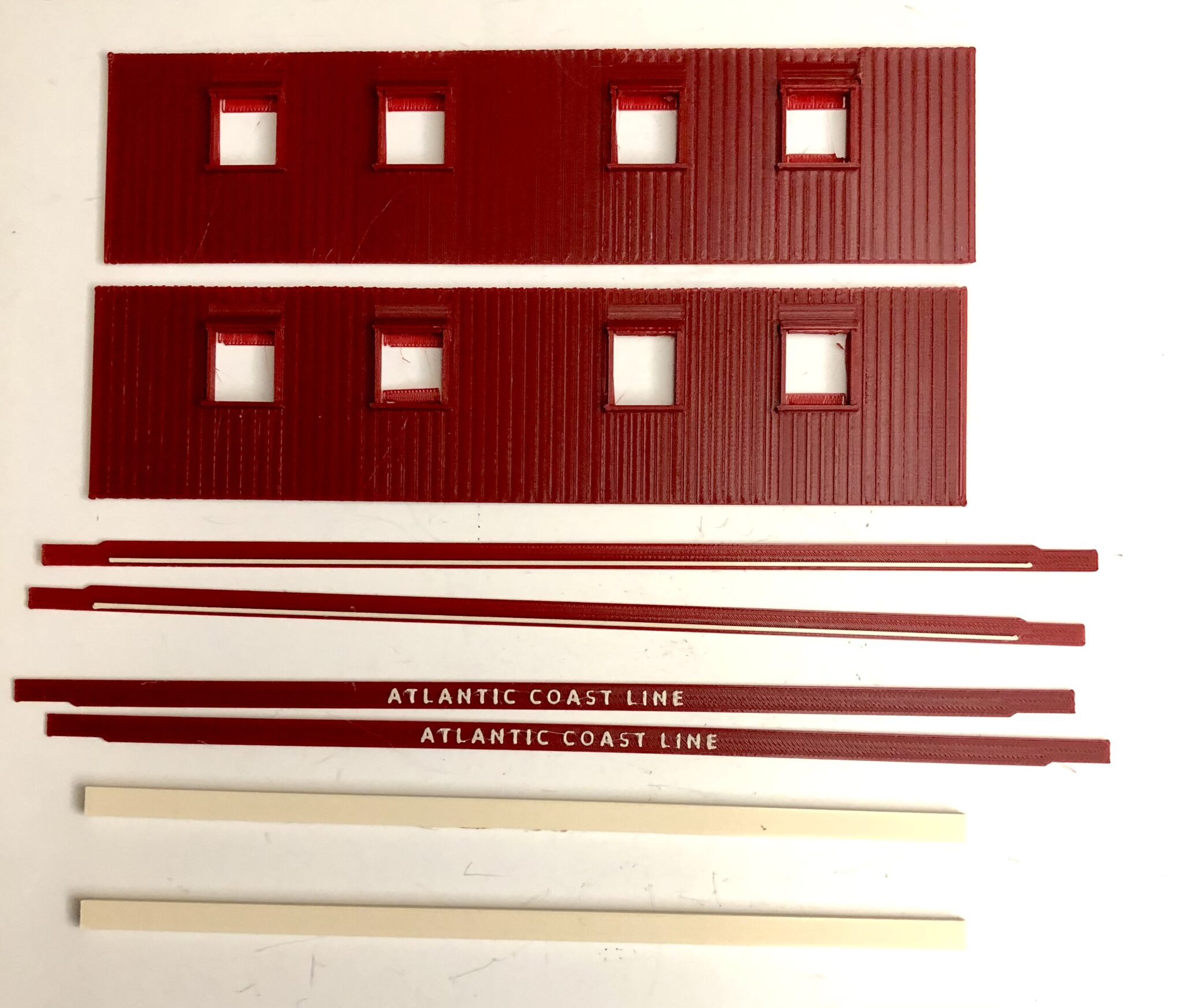 All Nation Atlantic Coast Line Class M3 Caboose KIT - Basic Beginner or ...