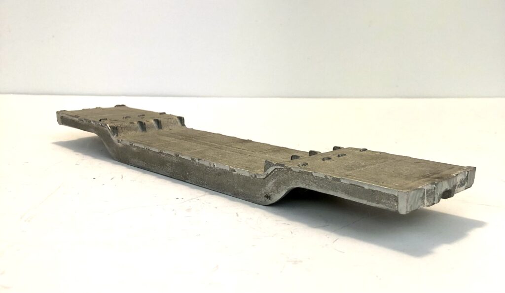 All Nation Drop Center Flat Car Original Main Car Casting (Body Only ...