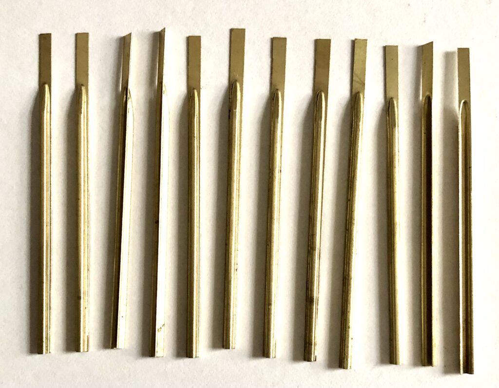 Diesel Locomotive Stanchion Brass Scratch Build Raw Material 2-11/16 ...