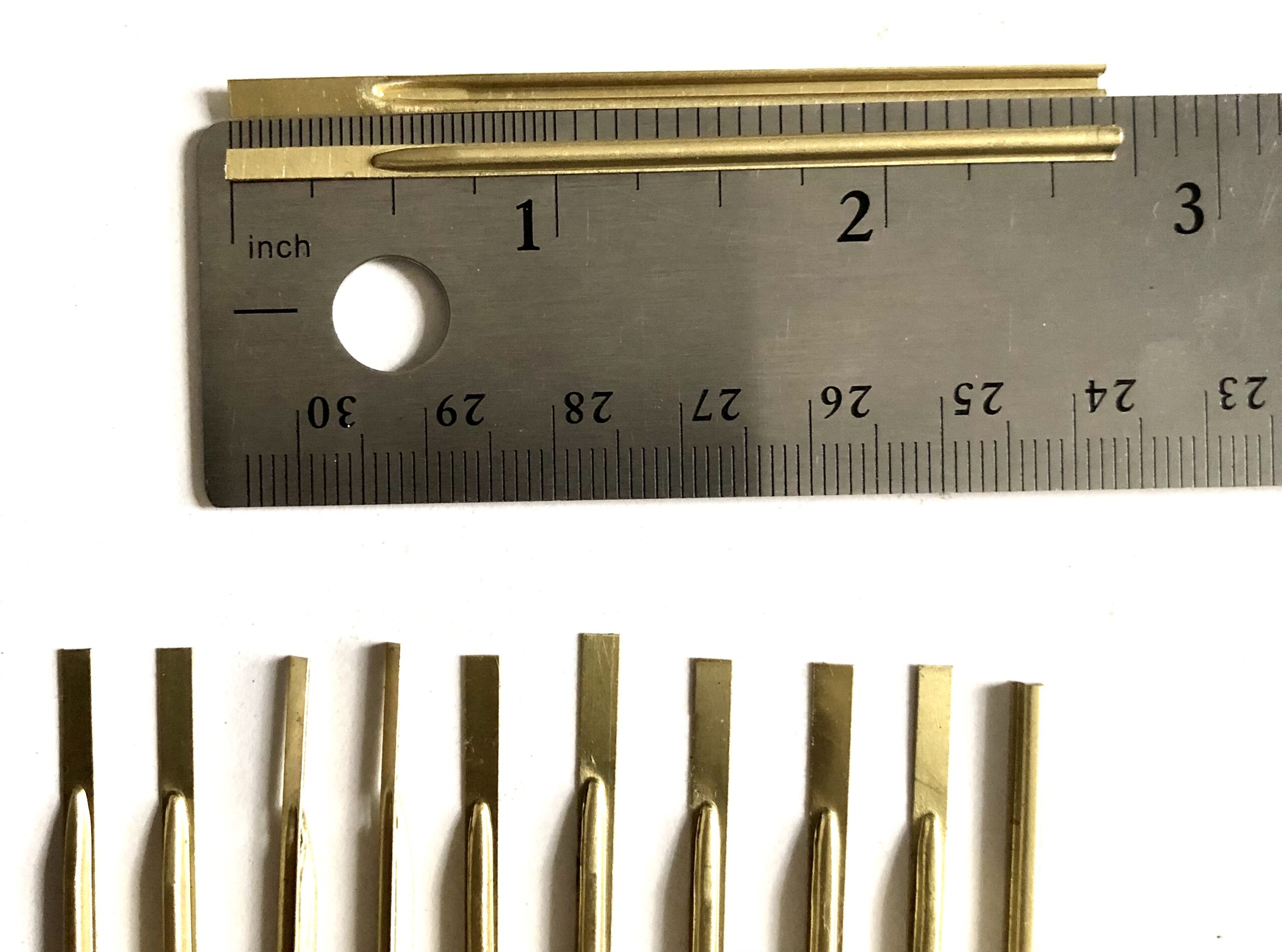 Diesel Locomotive Stanchion Brass Scratch Build Raw Material 2-11/16 ...