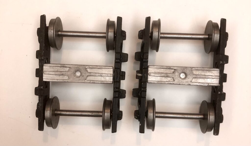 Light Weight Interurban MCB Trolley Trucks Assembled 33" Wheels PN ...