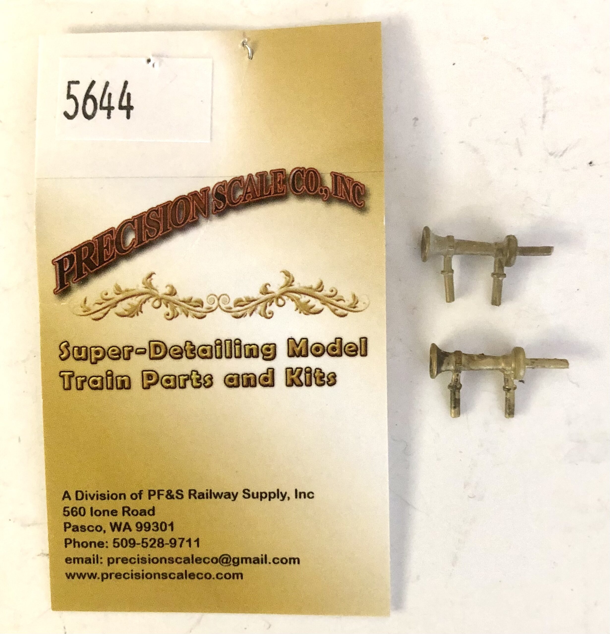 Precision Scale Air Horns, Small (Brass Casting) 2/pack for F3/F7 ...
