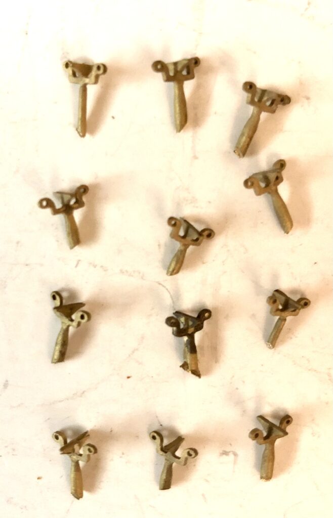 Precision Scale Trolley Wire Hangers (Brass) 12pcs O Scale PN#5317 ...