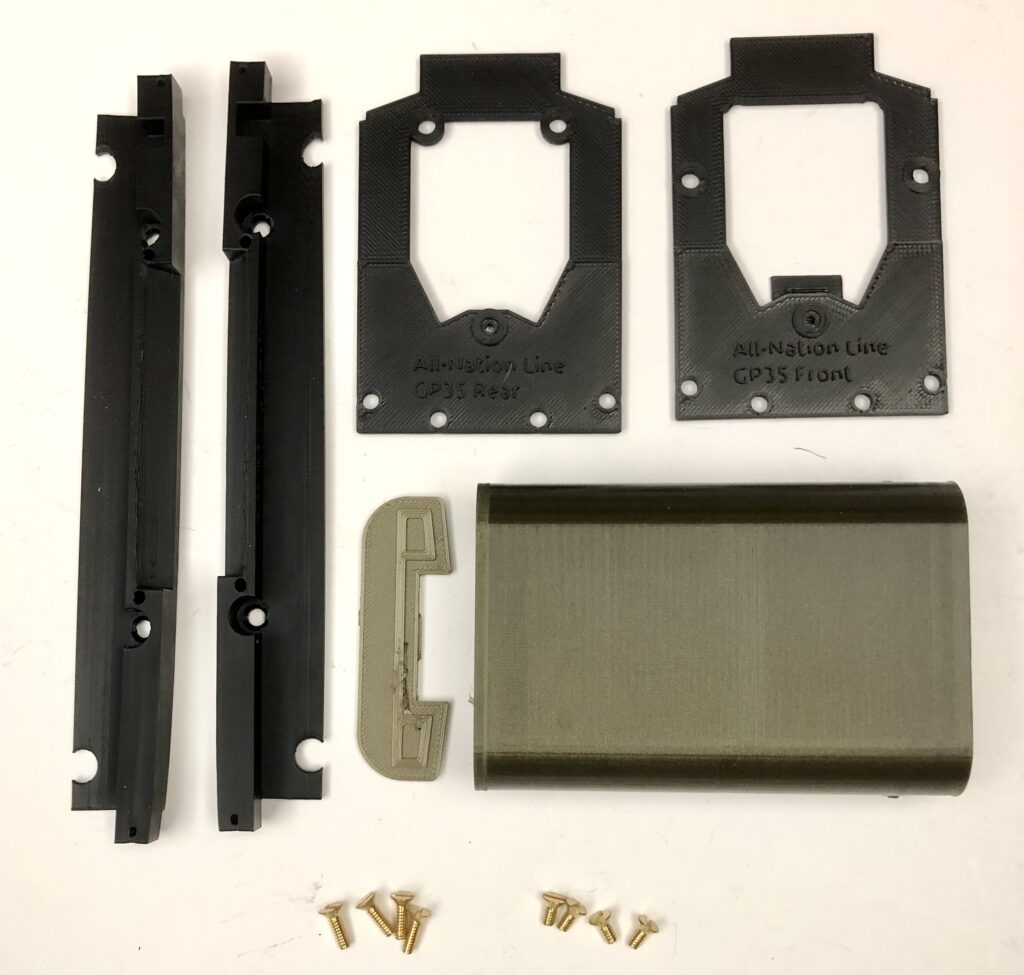 MTH GP35 Kit Bash Parts Power Truck Platforms, Fuel Tank (3200 Gallon ...