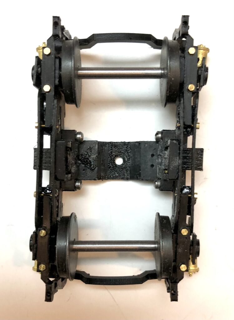 All Nation AAR Type B Truck KIT UNASSEMBLED 40" Wheels (Single) with ...