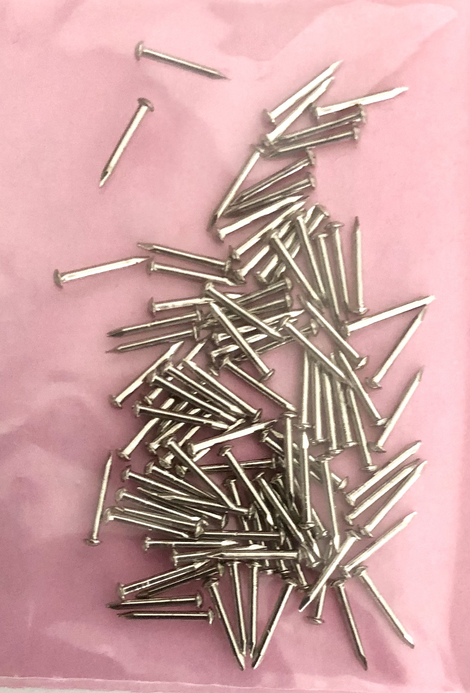 Escutcheon Pins 24 Gauge x 3/8" (100/bag)PN#701 - All Nation Line