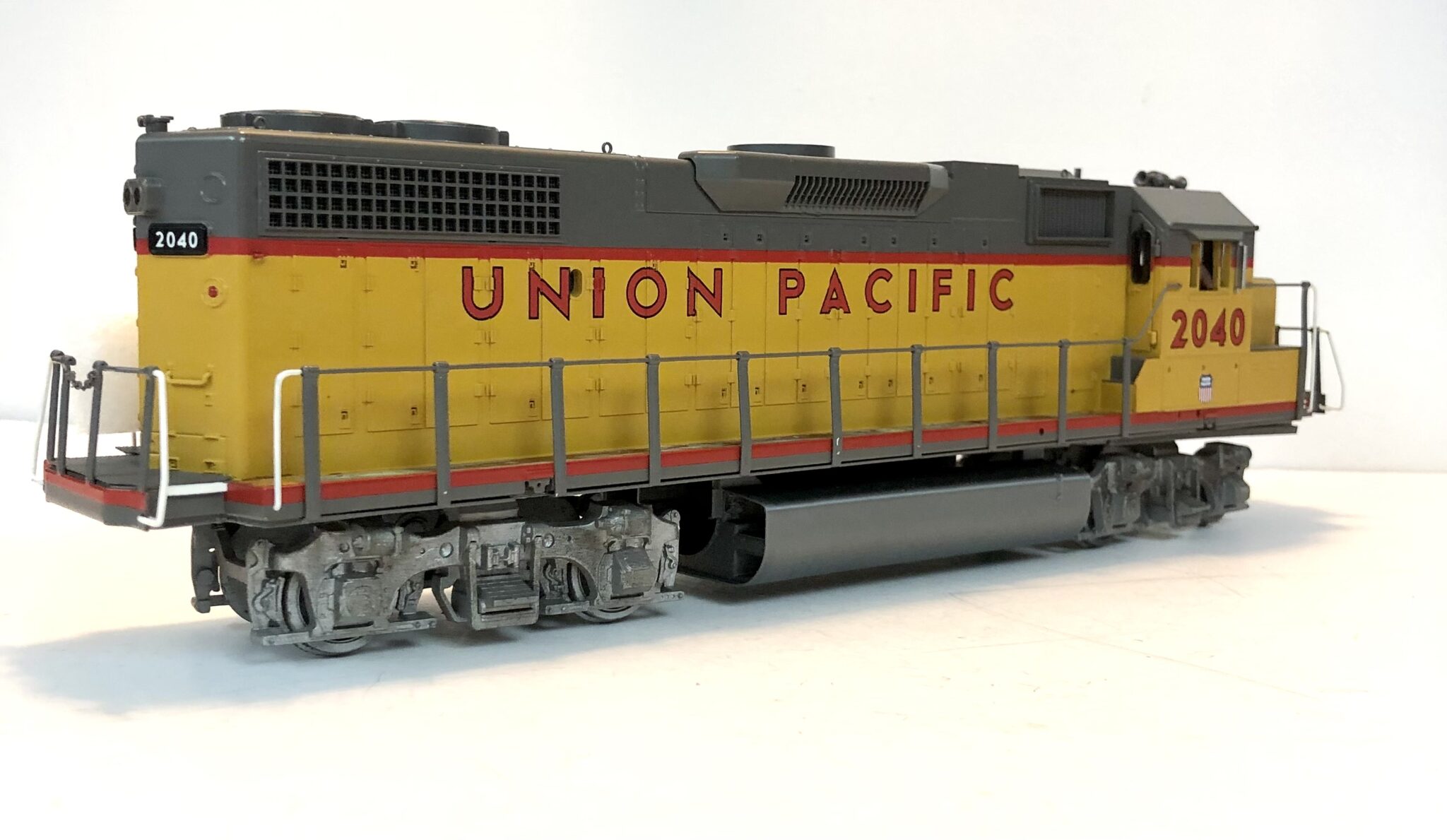 MTH GP38-2 Kit Bash Parts Power Truck Platforms, Fuel Tank (3200 Gallon) for 3to2 Rail Chassis ...