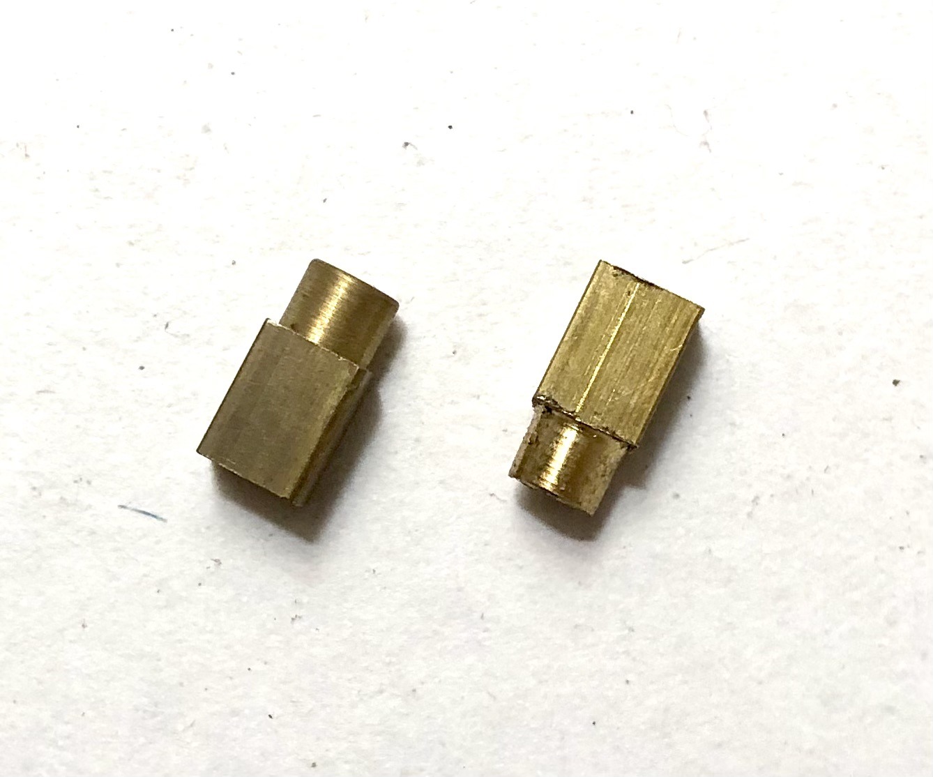 All Nation Bolster Mounting Block Brass (2/Pack) PN#3049 - All Nation Line
