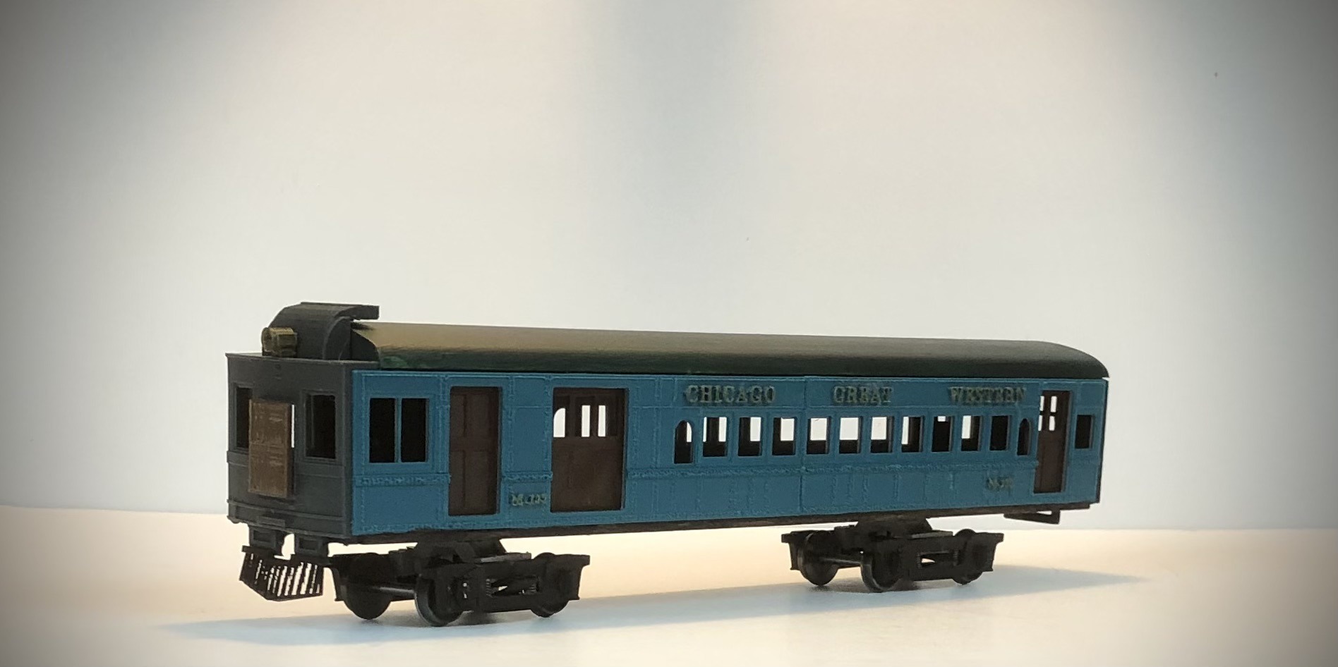 All Nation Line SIDES M-300 Gas Electric "Doodlebug" 57' Chicago Great ...