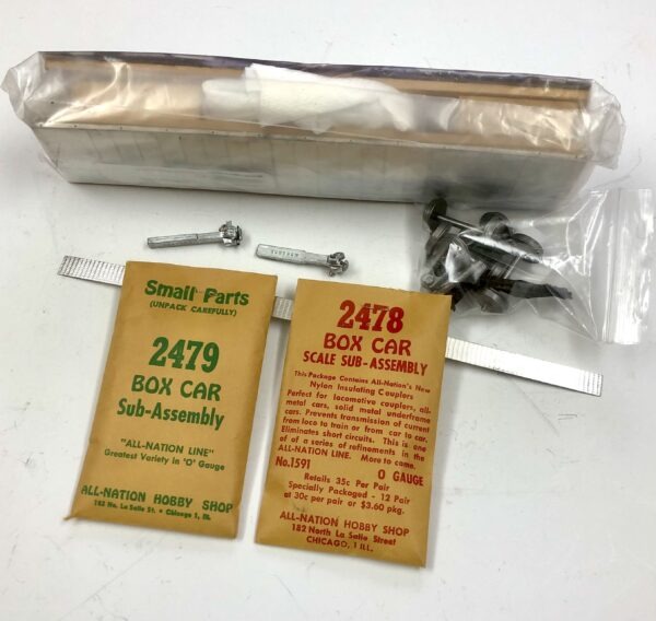 All Nation PRR "Don't Stand Me Still" 40' Box Car with Trucks ...