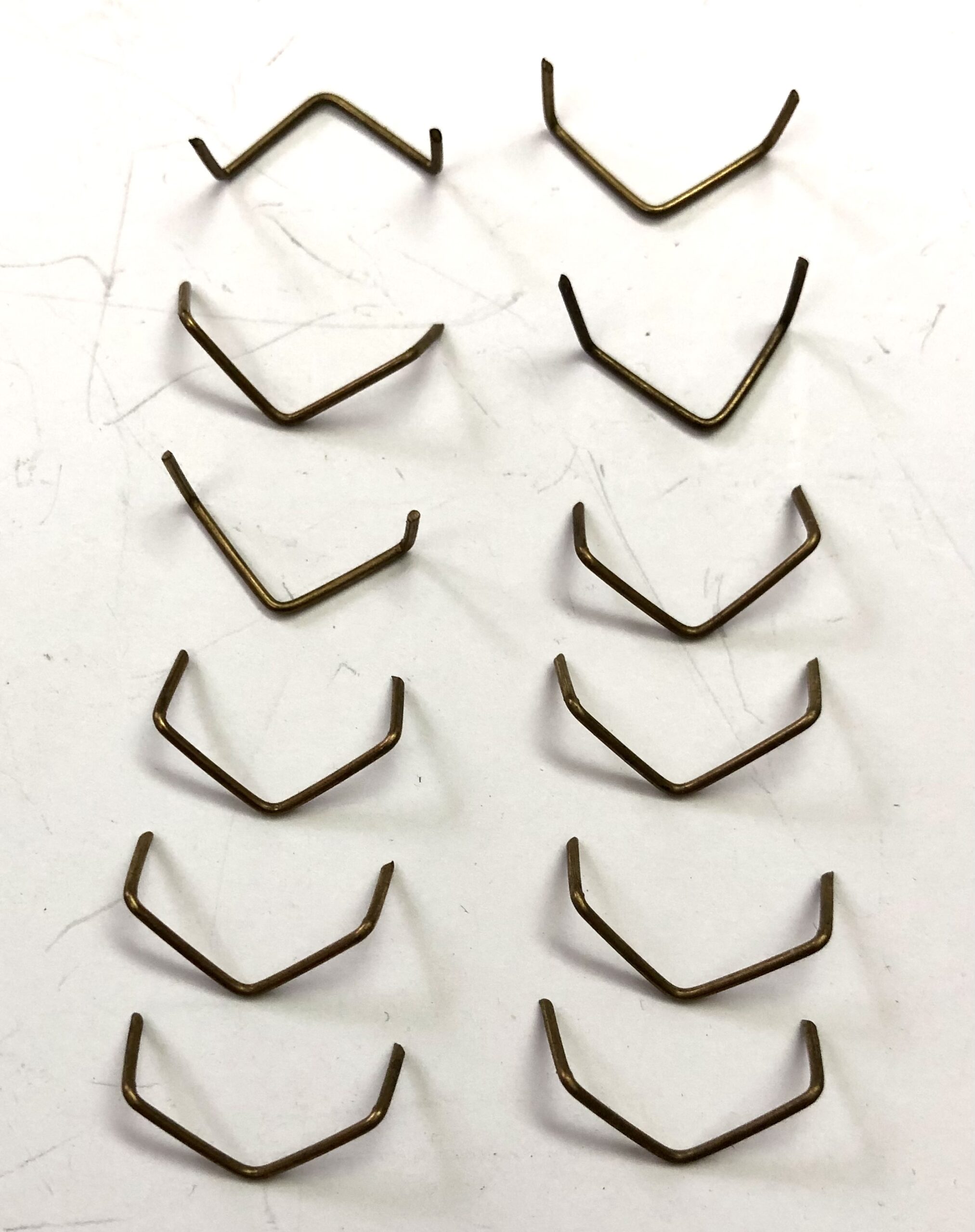 Corner Roof Grab Irons Brass (12/pack) PN#3013R - All Nation Line