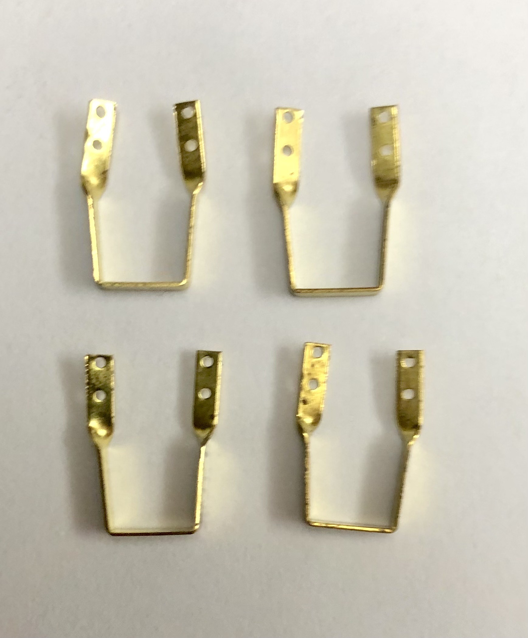 Freight Steps, Straight, Brass, (4/Pack) PN#8602 - All Nation Line