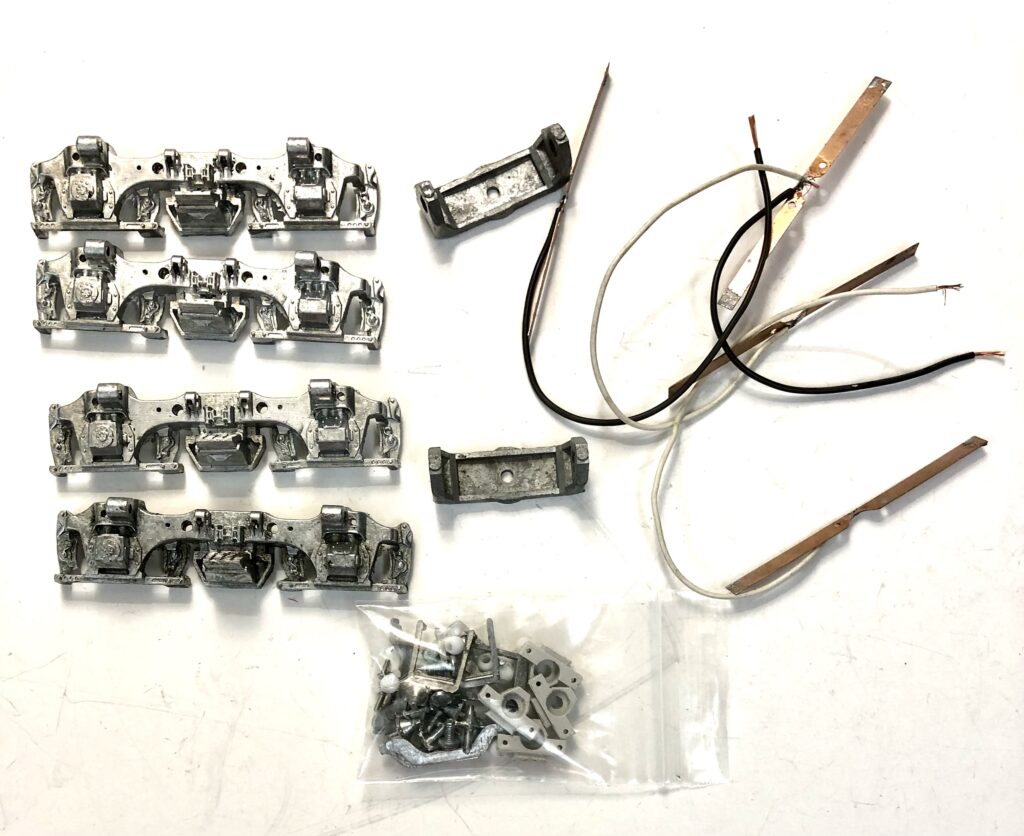 All Nation Blomberg Truck Sideframe Kit Unassembled (pair) With Power ...